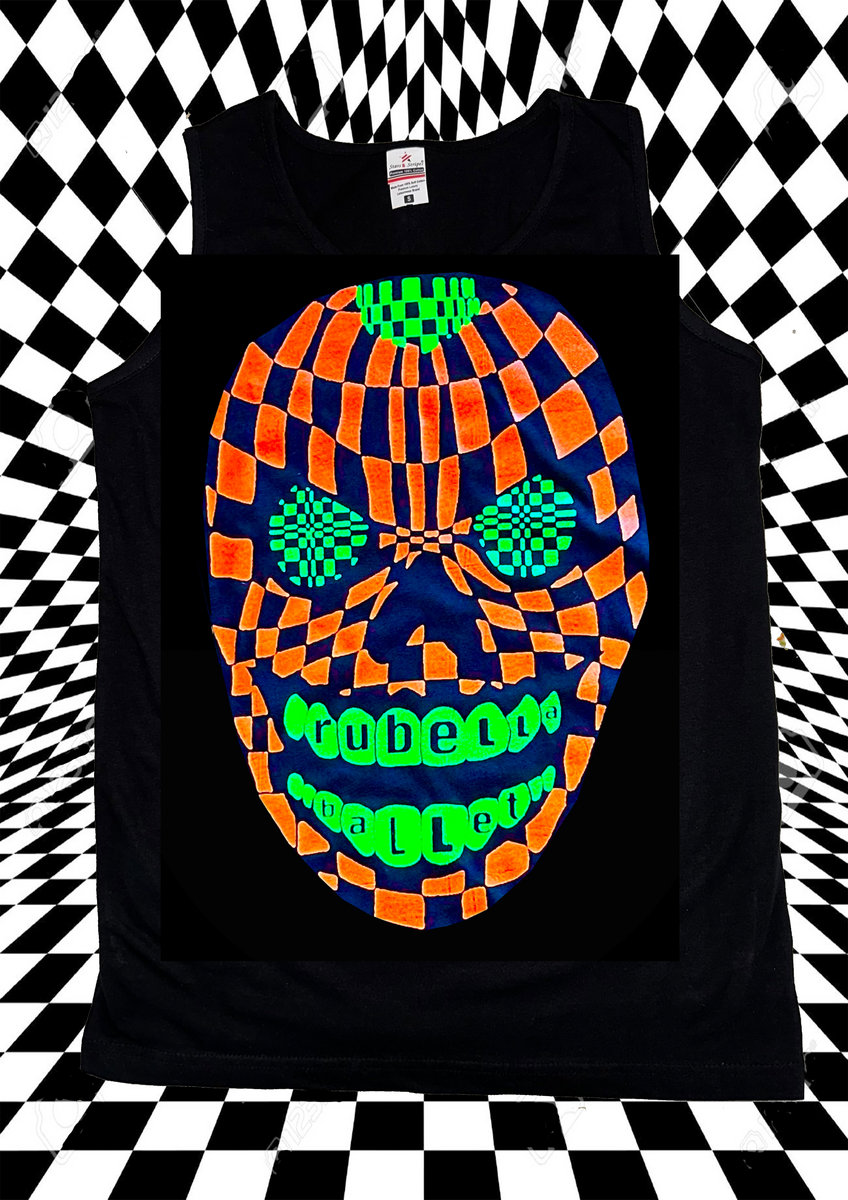 RB Neon Joker Skull Vest | Rubella Ballet