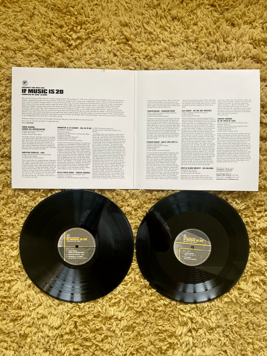 You Need This: If Music Is 20 compiled by Jean-Claude | BBE