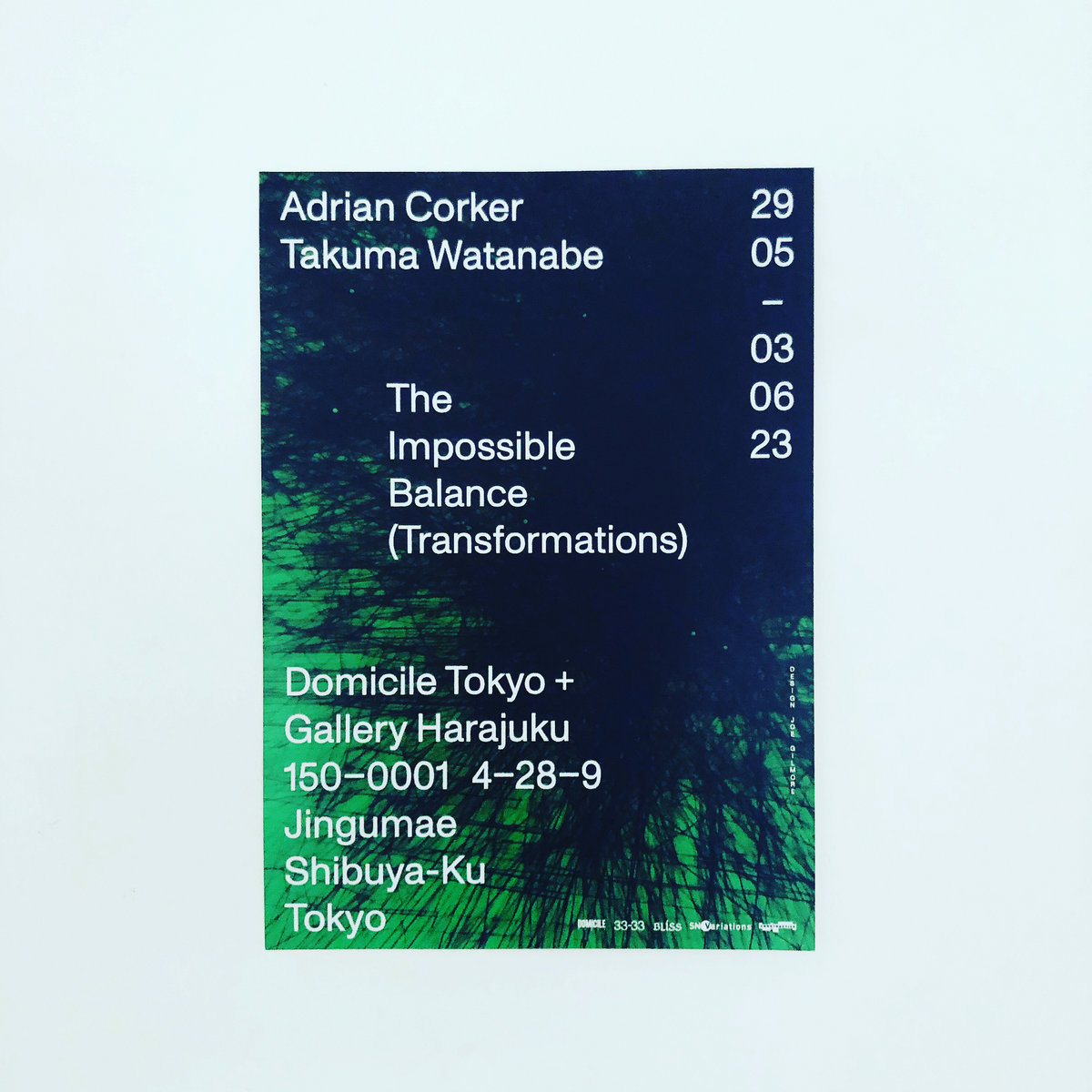 The Impossible Balance (Transformations) Tokyo Installation Poster ...