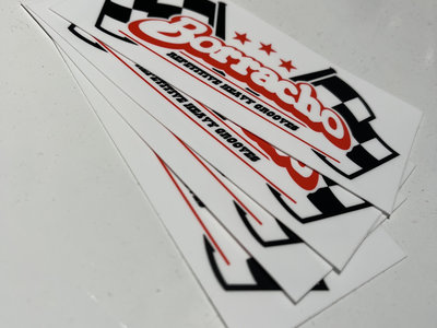 Racing Flags Sticker | Borracho