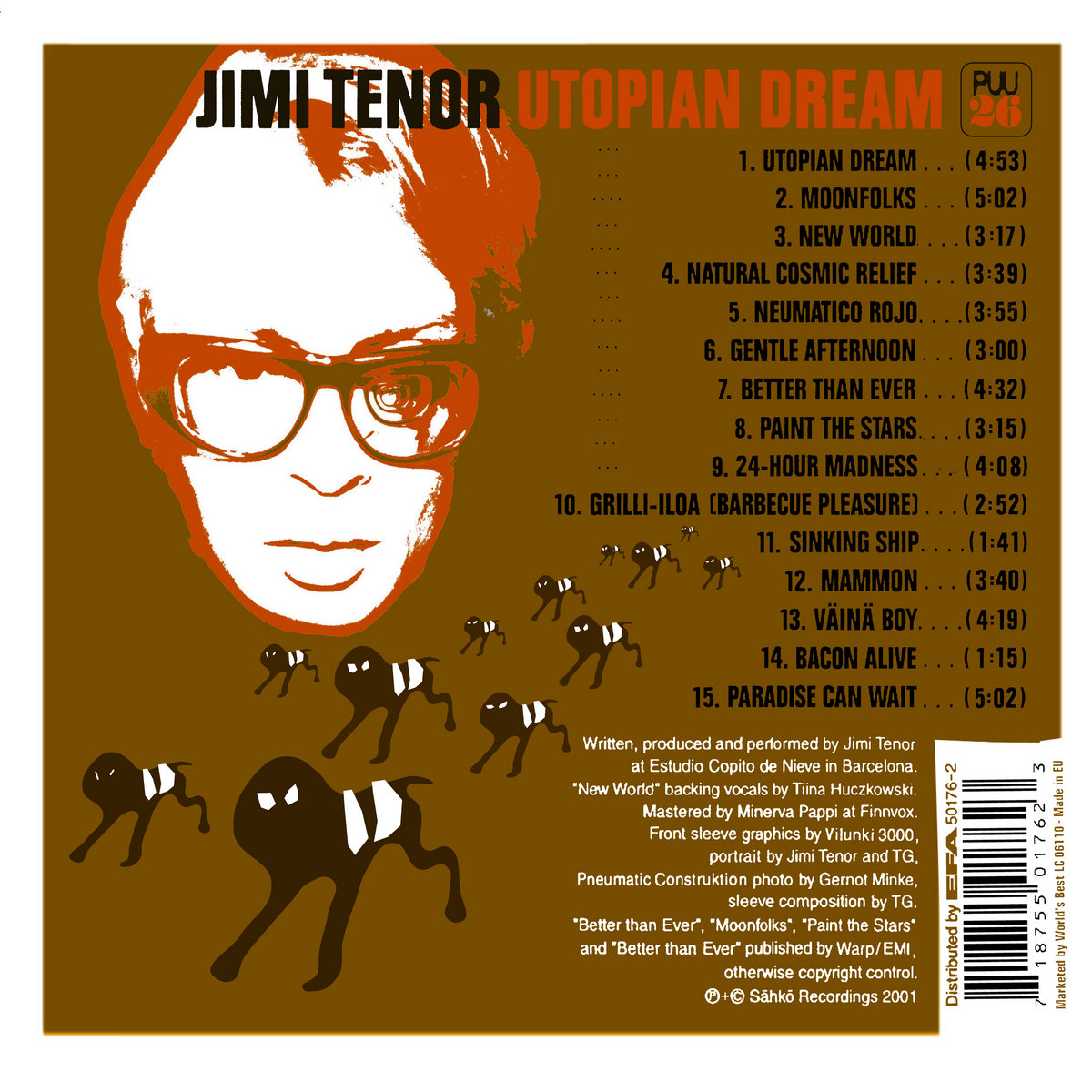 Utopian Dream | Jimi Tenor | Sahko Recordings