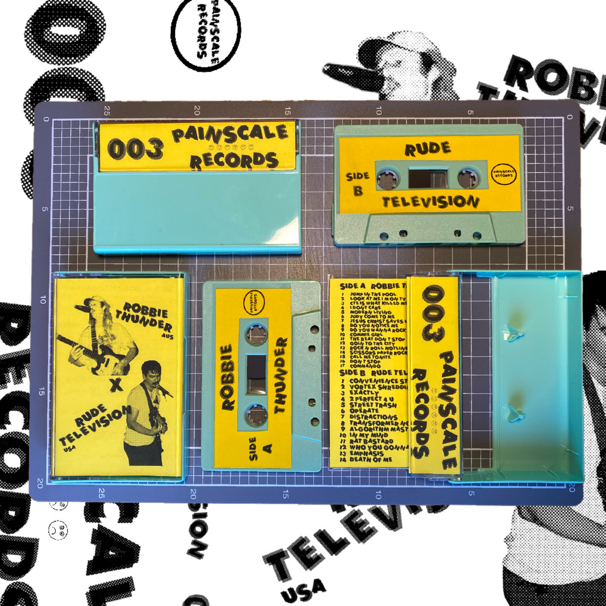 PAINSCALE 003 - ROBBIE THUNDER (AUS) x RUDE TELEVISION (USA ...