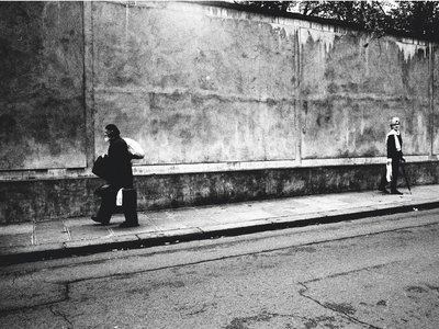 034 - man, sylvian musée rodin, paris 1982 | Steve Jansen