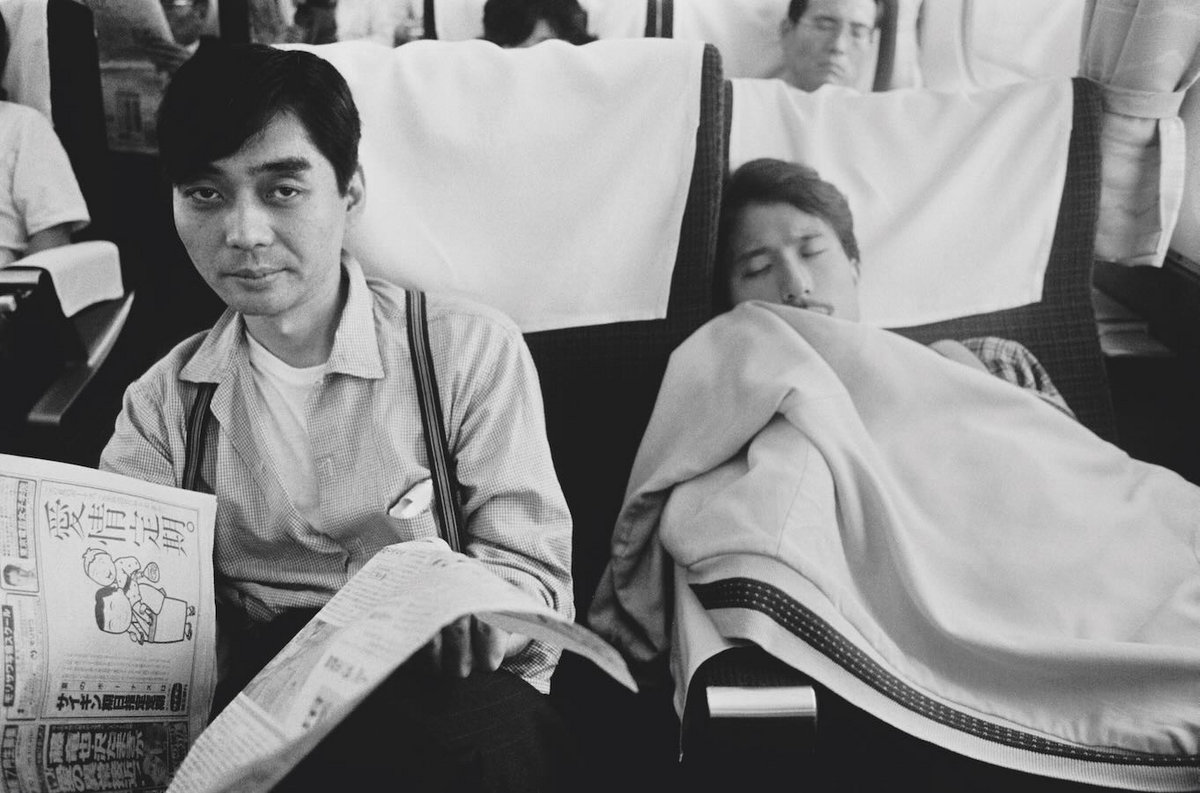 073 - haruomi hosono, takahashi on shinkansen, live tour, japan 1982 | Steve Jansen