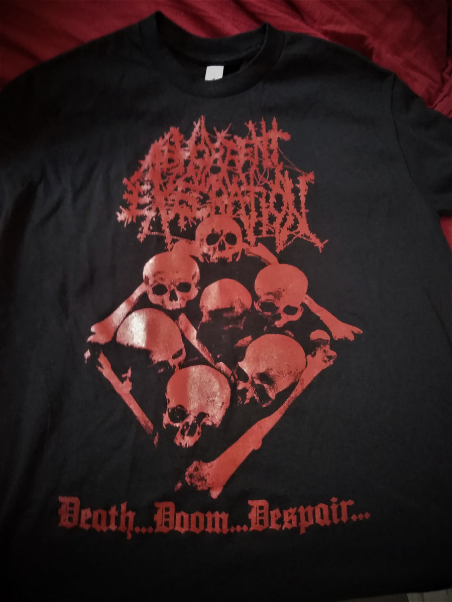 Death... Doom... Despair... T-shirt | Abhorrent Execration