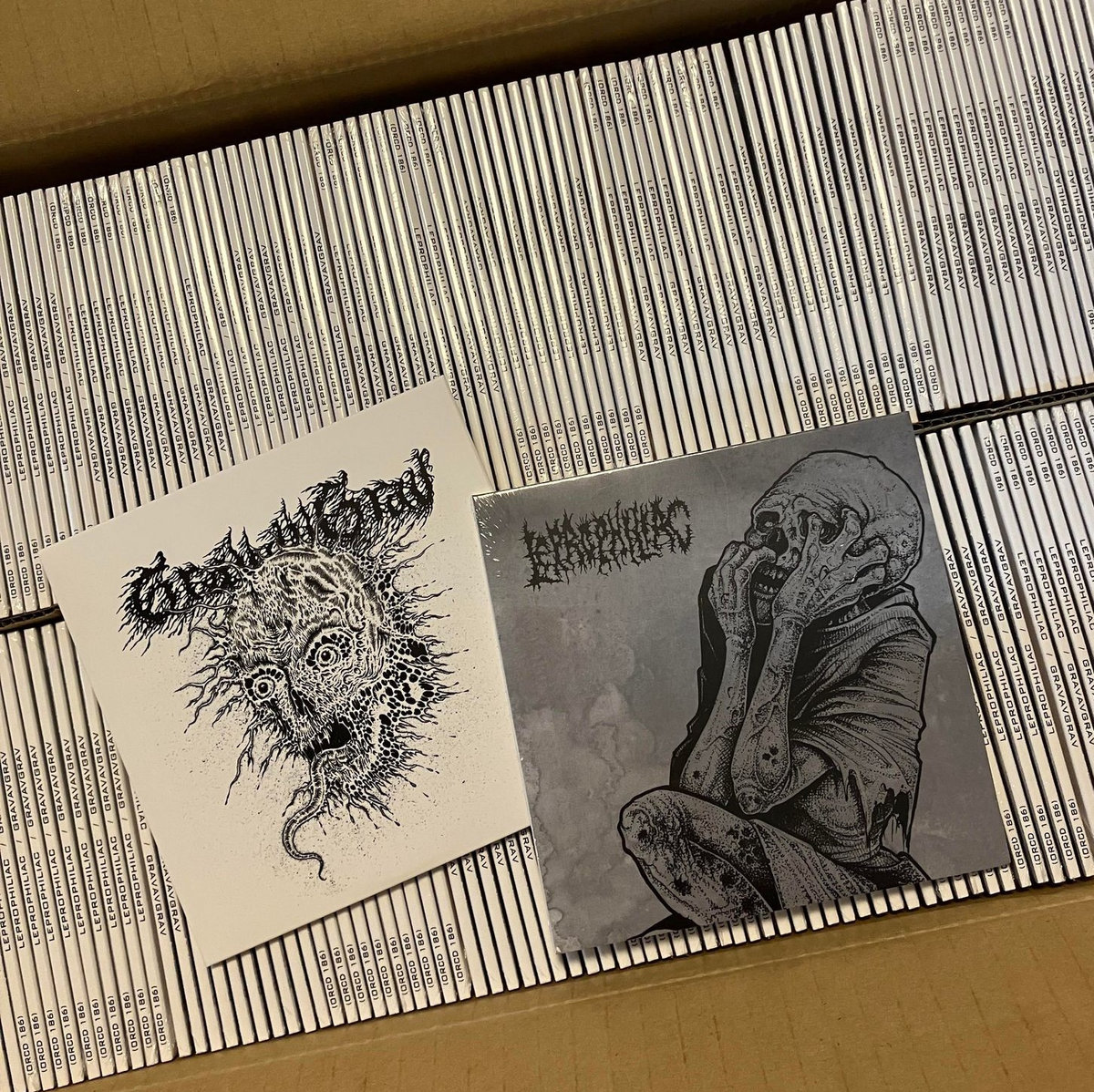 Split album with GRAVAVGRAV | Leprophiliac