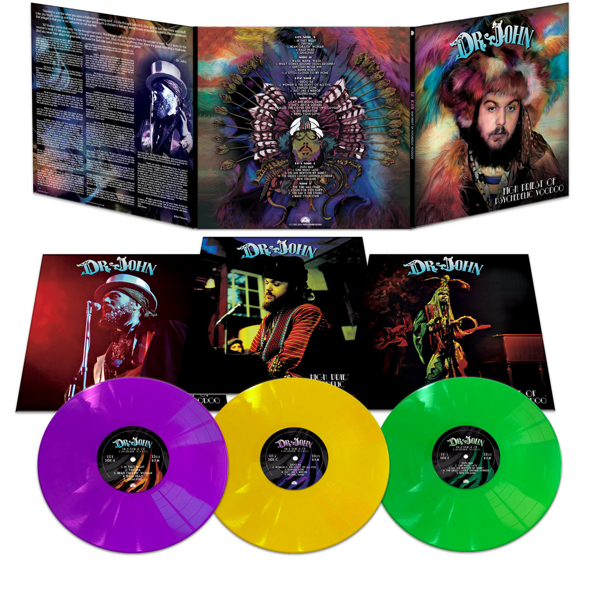 High Priest of Psychedelic Voodoo (Vinyl Box Edition) | Dr. John ...