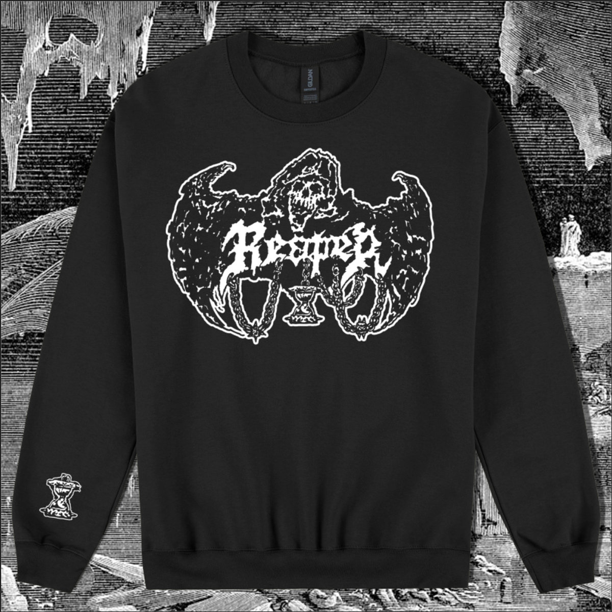 Time To Face The Reaper Crewneck Sweater | Reaper