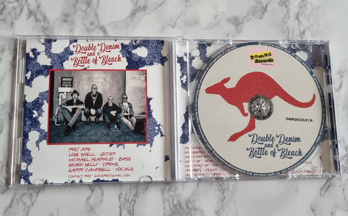 Double Denim And A Bottle Of Bleach | RUST | Dammit Records