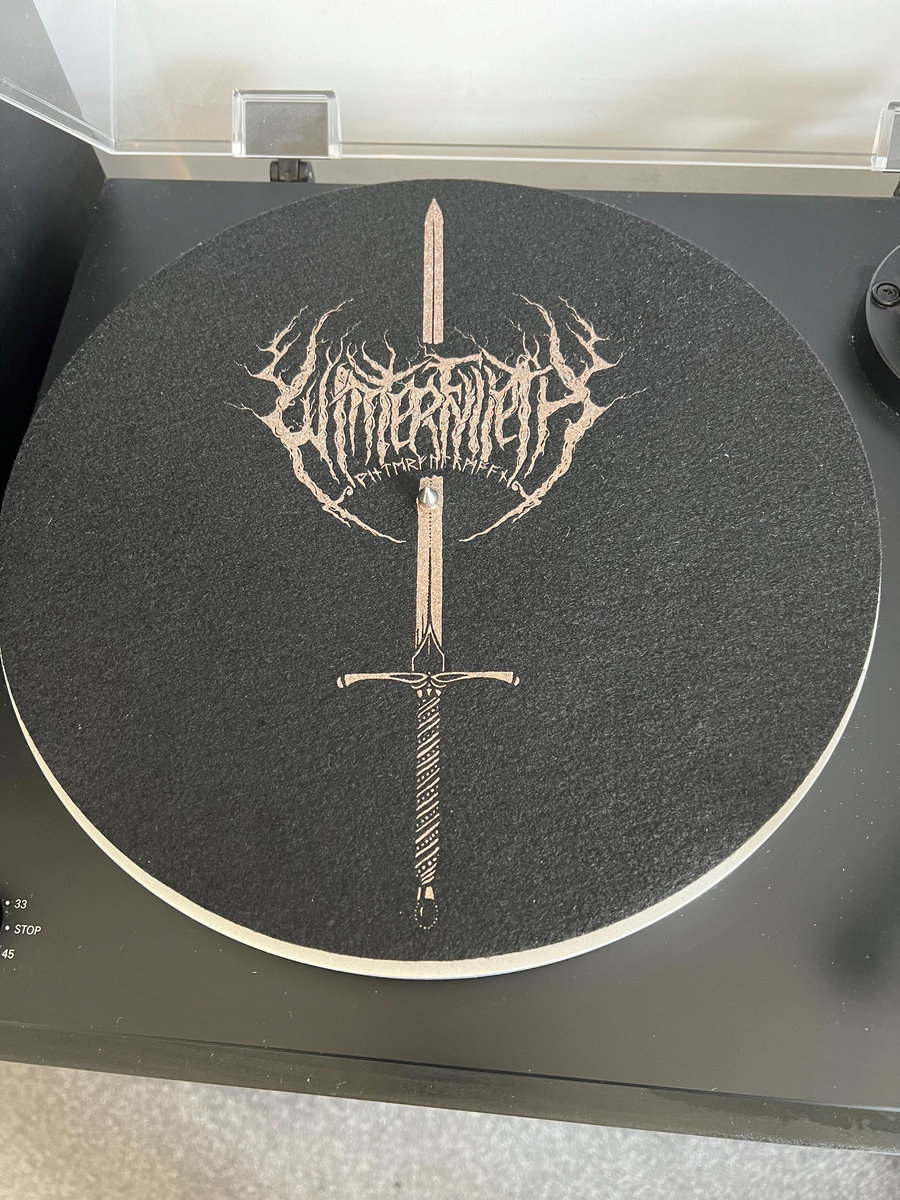 Logo & Sword - Vinyl Slipmat | Winterfylleth