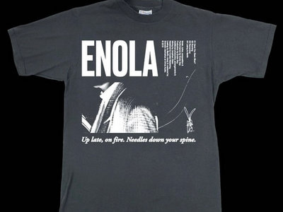 ENOLA - Black Logo T-Shirt | ENOLA