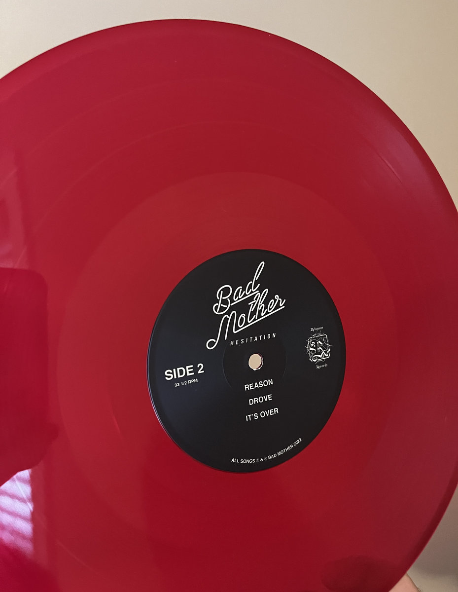 HESITATION - Clear Smoke Vinyl | Bad Mother