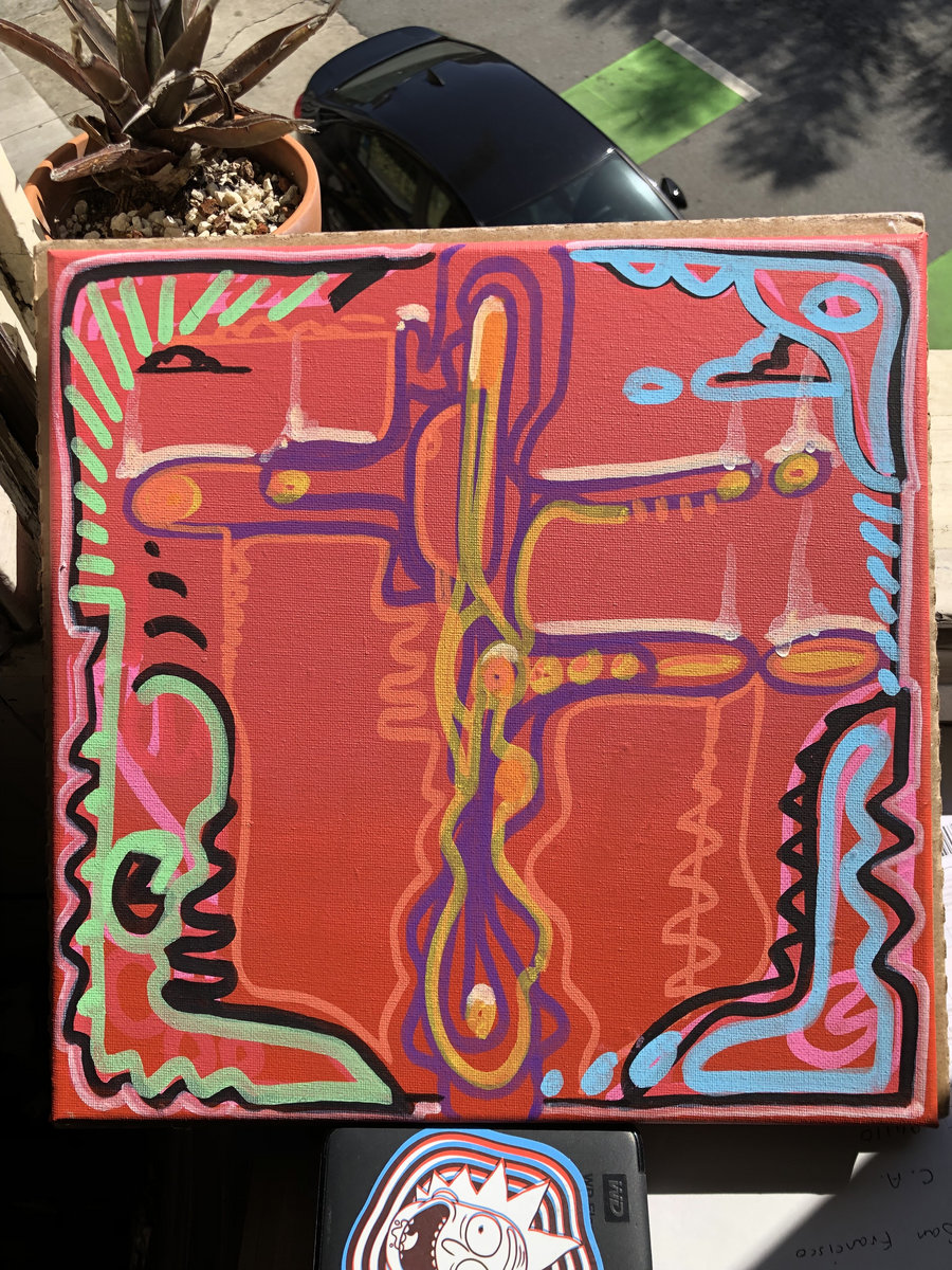 {ORIGINAL COVER ART} Painting On 12/12Canvas-(IRL) | ITSUFO