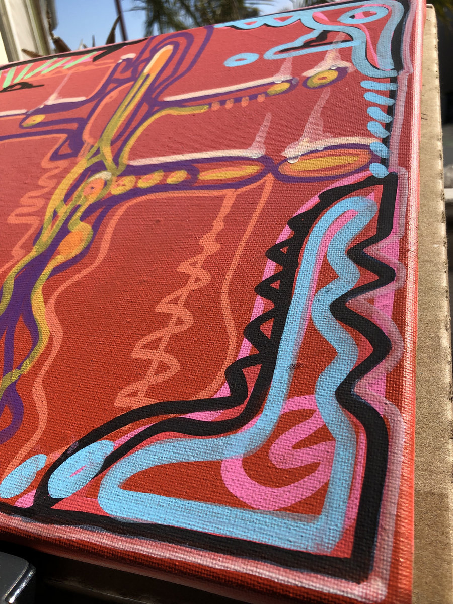{ORIGINAL COVER ART} Painting On 12/12Canvas-(IRL) | ITSUFO