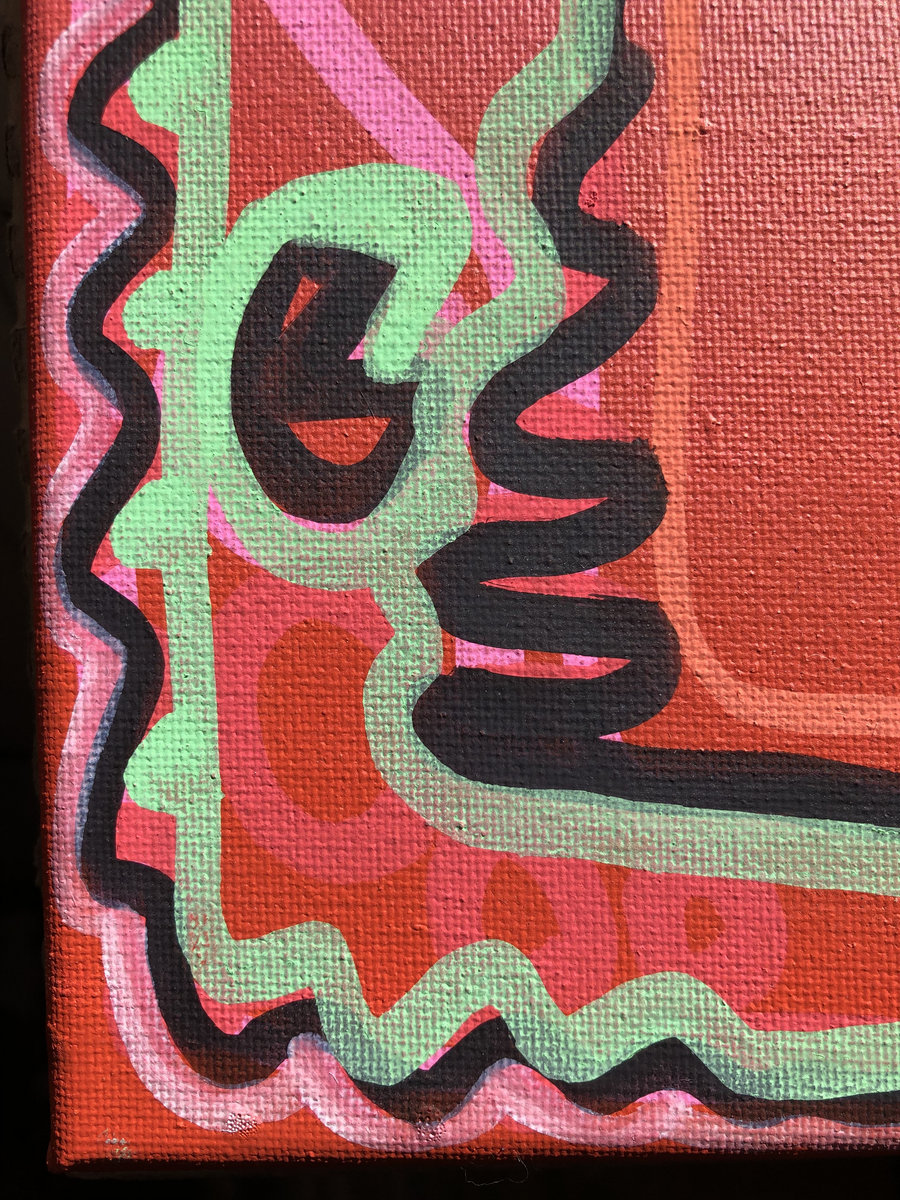 {ORIGINAL COVER ART} Painting On 12/12Canvas-(IRL) | ITSUFO