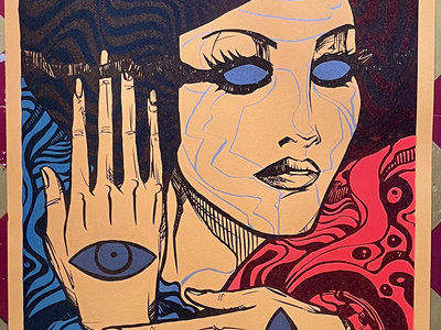 WHITE HILLS - Malleus Ltd. Ed. Silkscreen Poster | White Hills