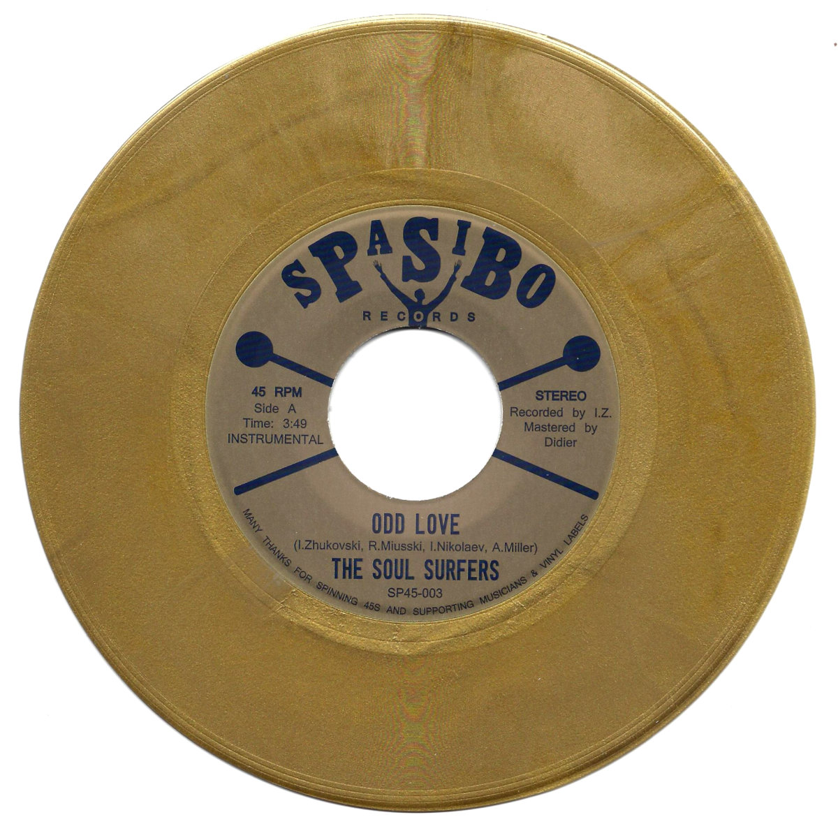 The Soul Surfers - SP45-003 | Spasibo Records