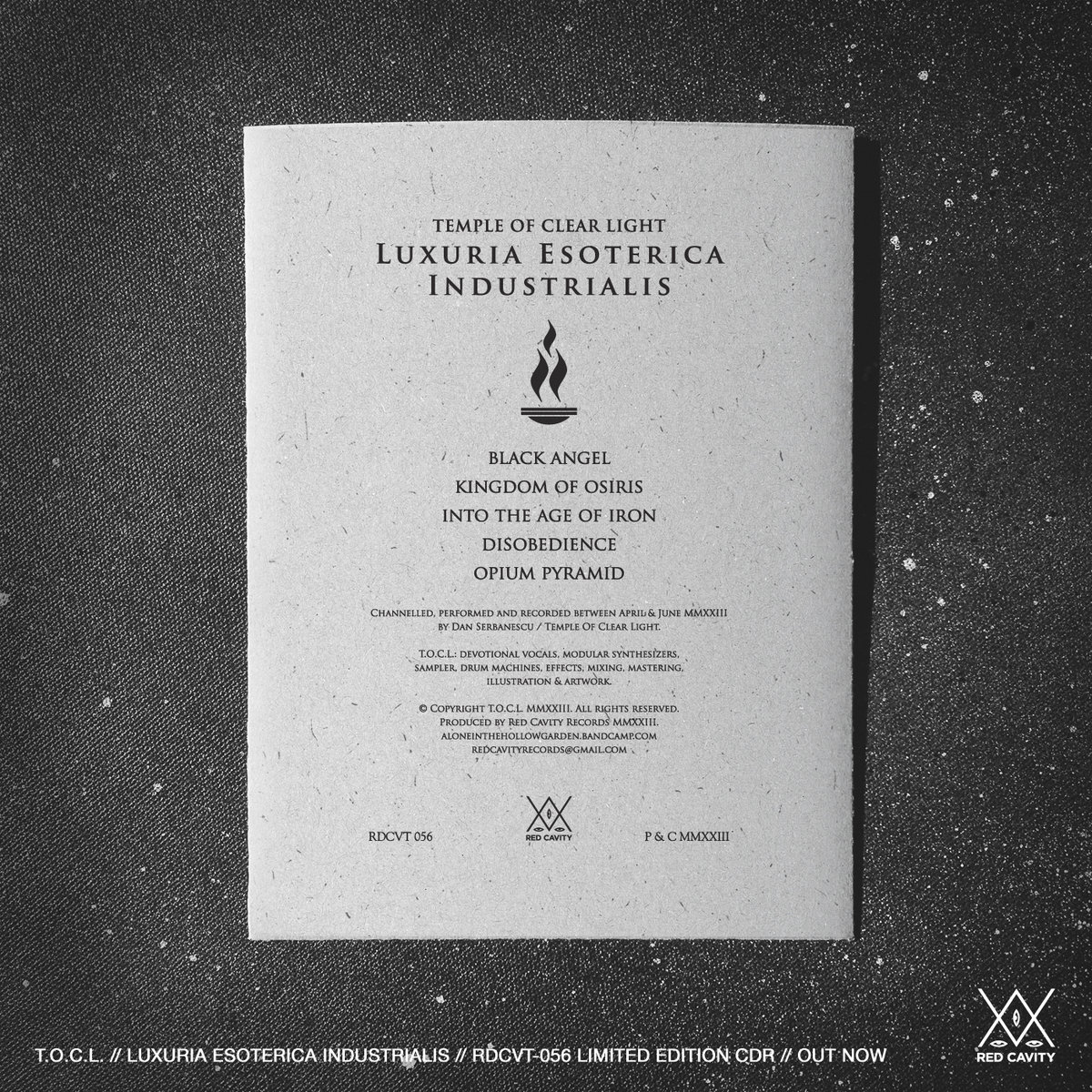 Luxuria Esoterica Industrialis | TEMPLE OF CLEAR LIGHT | ALONE IN THE ...