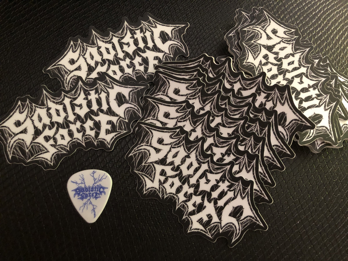 Die Cut Logo Sticker | Sadistic Force