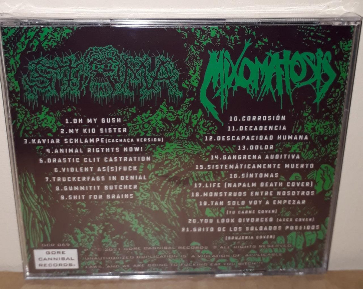 STOMA / MIXOMATOSIS: Split CD 2021 | Cemiterio Records