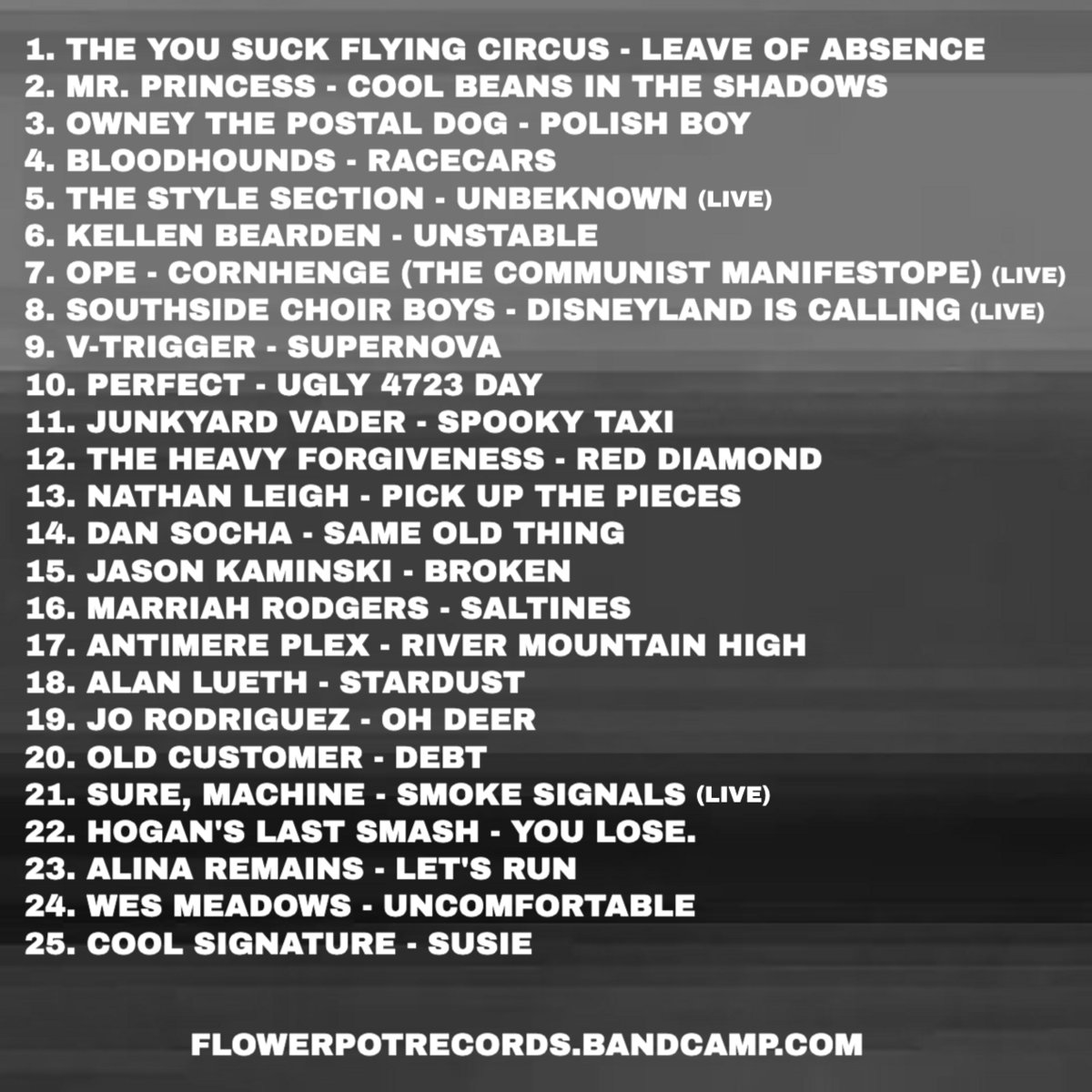 Flowerpot Records 2023 Sampler | Flowerpot Records