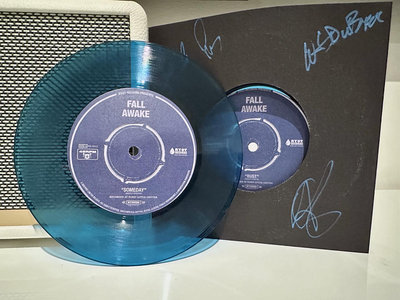 Someday/Rust - 7" AQUA BLUE RECORD | Fall Awake