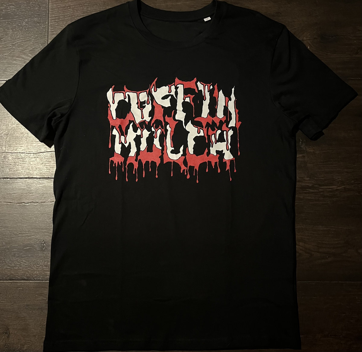 Tour merch: blood logo shirt | Coffin Mulch