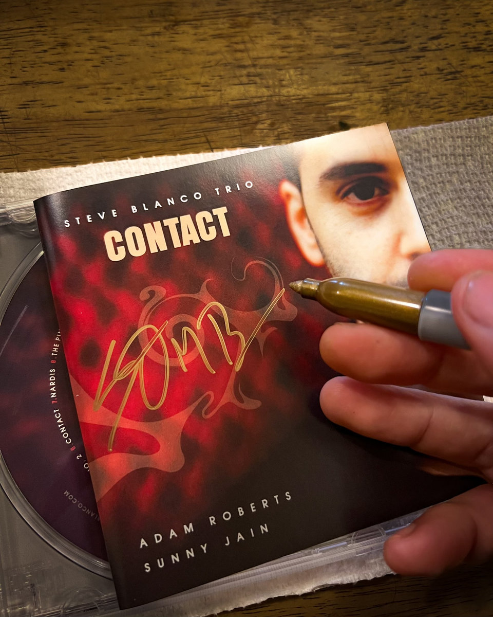 Steve Blanco Trio - Contact CD *SIGNED* | Imperial Triumphant