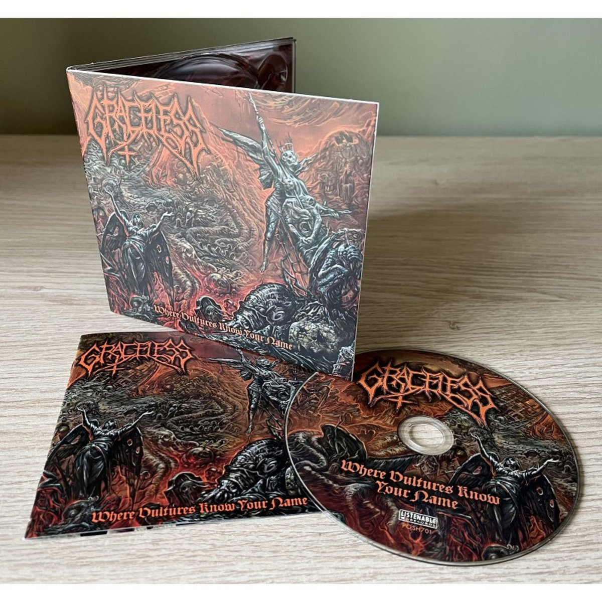 Where Vulture Know Your Name - Digipack | Graceless