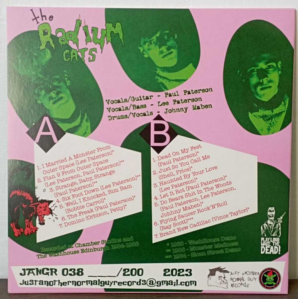 Radium Cats - Unearthed From The Crypt. Rare Unreleased Tracks vol.1 ...