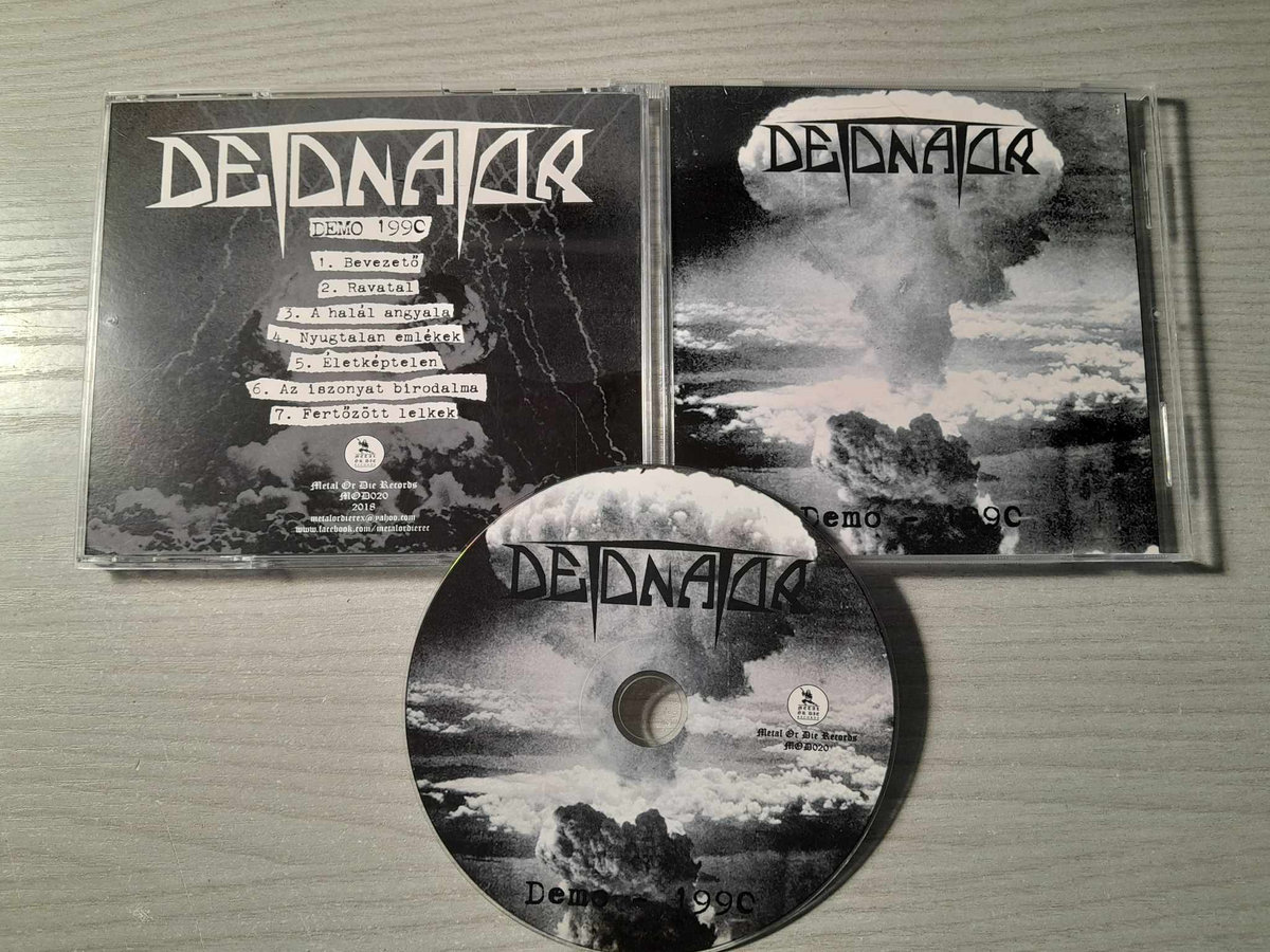 DETONATOR: "demo 1990" | DETONATOR | Metal Ör Die Rex