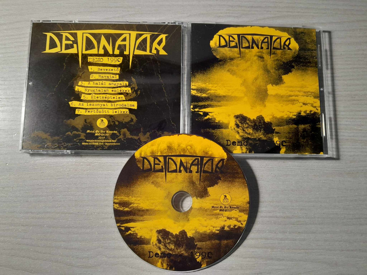 DETONATOR: "demo 1990" | DETONATOR | Metal Ör Die Rex