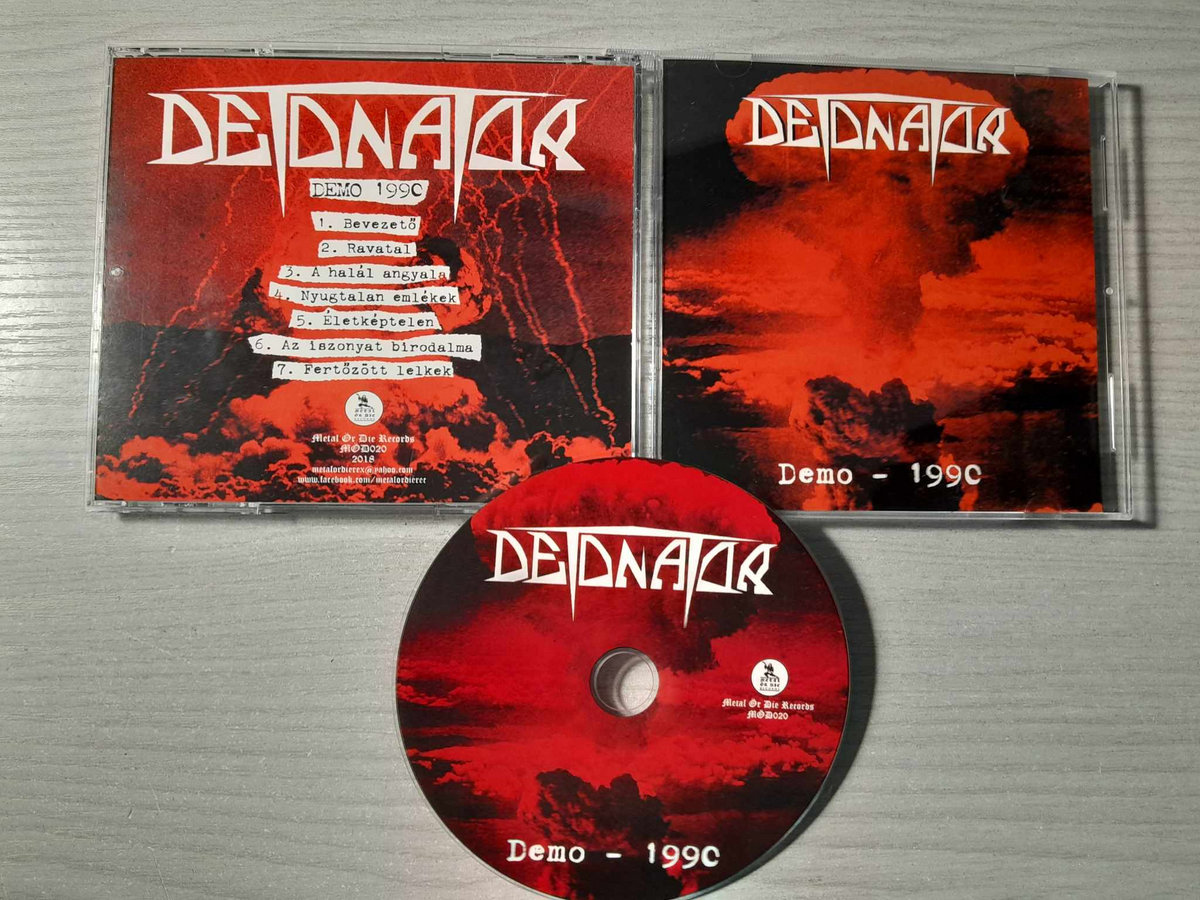 DETONATOR: "demo 1990" | DETONATOR | Metal Ör Die Rex