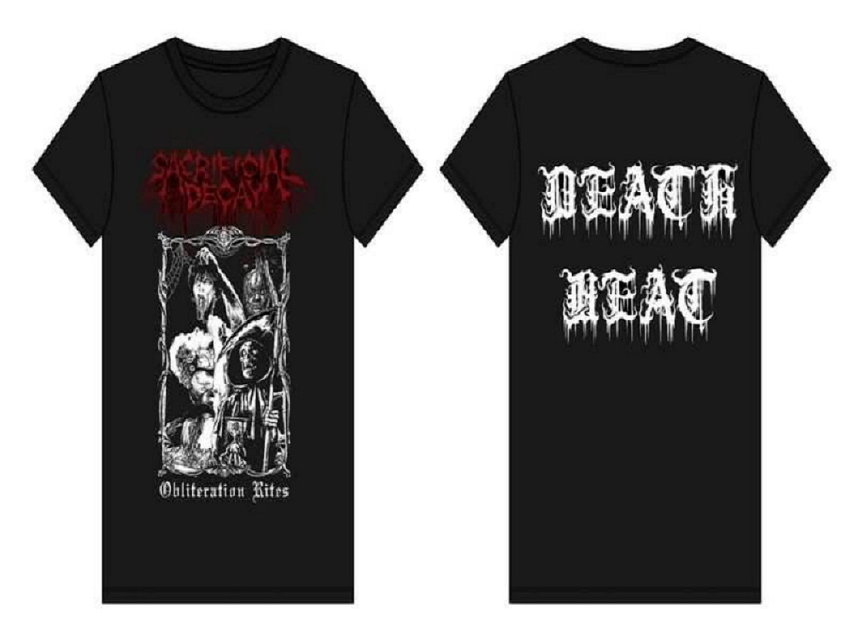 Sacrificial Decay Black Shirt | Sacrificial Decay