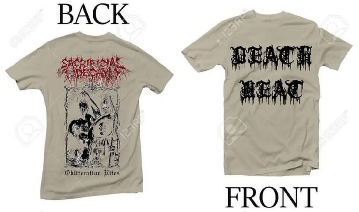 Sacrificial Decay Sand color Shirt | Sacrificial Decay