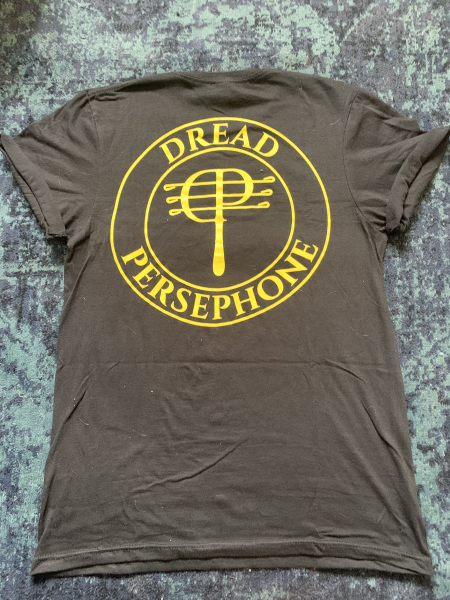Dread Persephone sistrum logo yellow/black | Dread Persephone