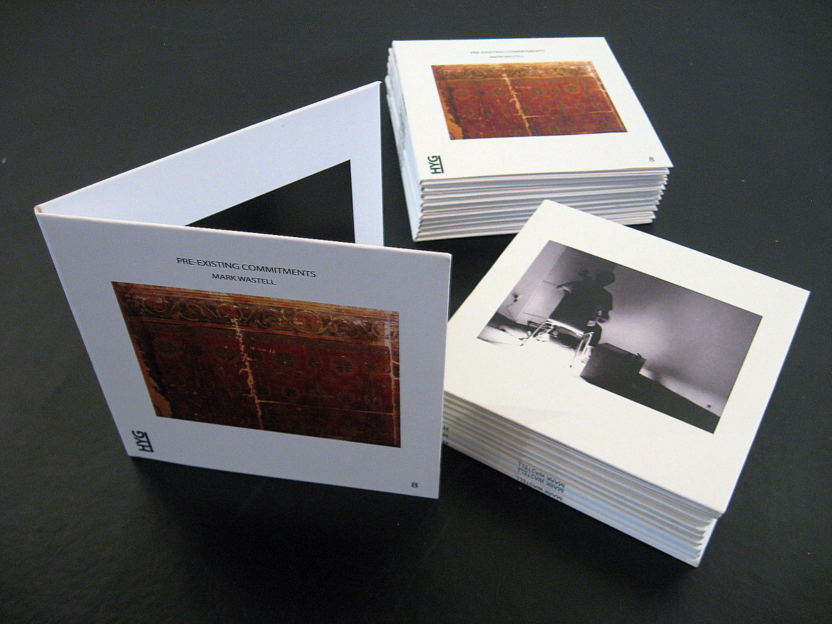 Pre-existing Commitments | Mark Wastell | Hundred Years Gallery