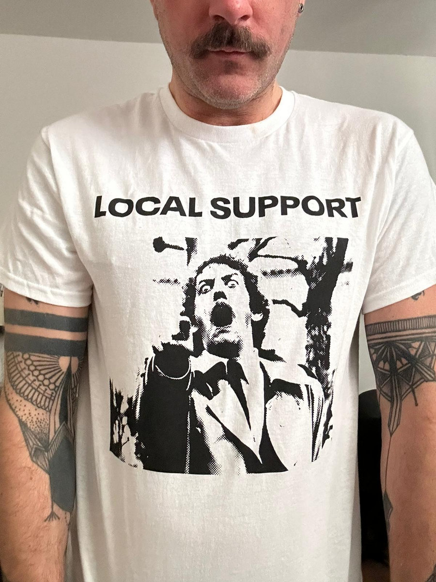 LOCAL SUPPORT WHITE T-SHIRT | Local Support