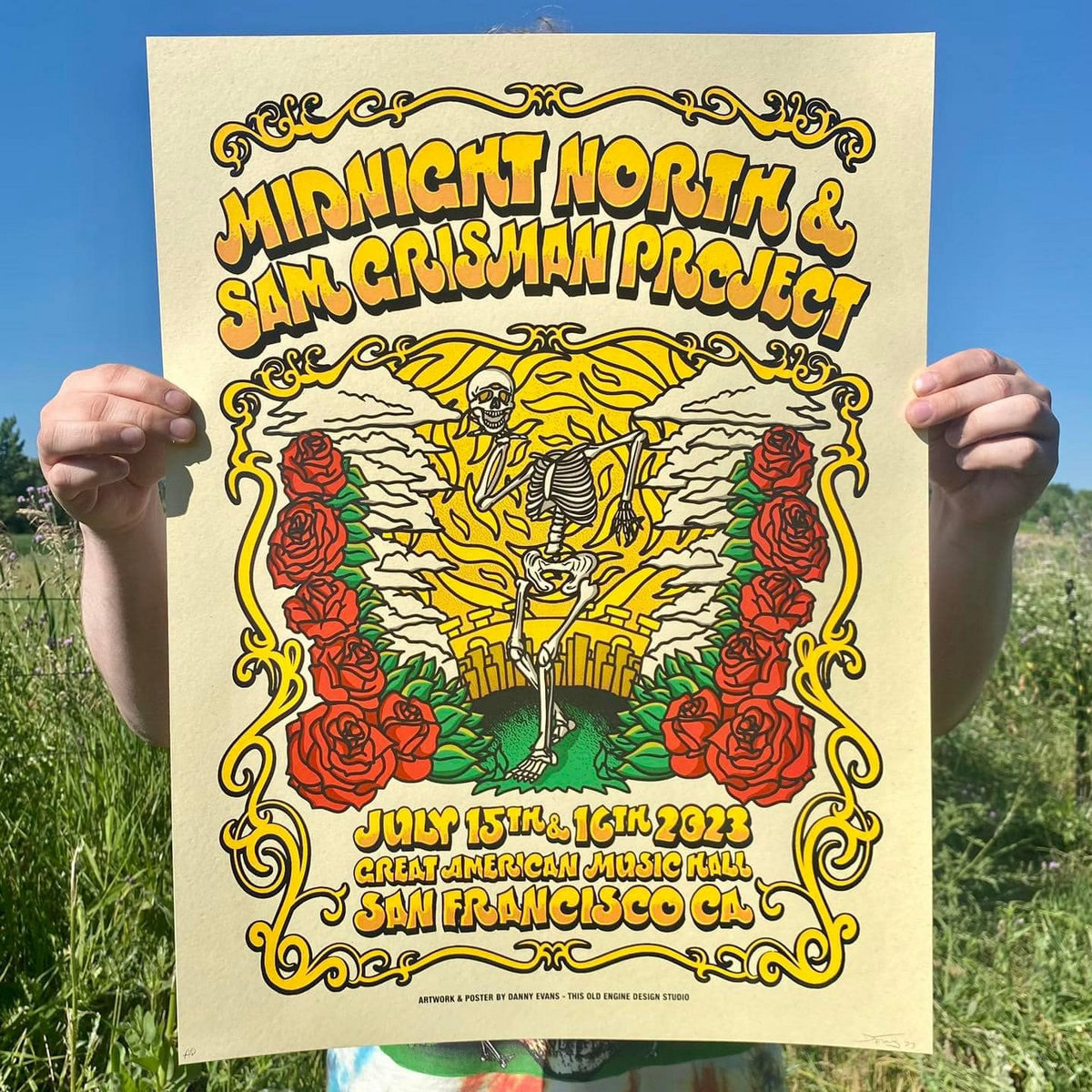 Special Edition 18"x24" Midnight North x Sam Grisman Project Poster ...