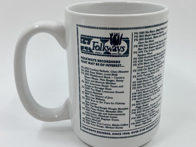 Folkways 75 Catalog Mug | Smithsonian Folkways Recordings