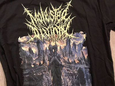 Cover Art T-shirt "Unholy Curses..." | Molested Divinity