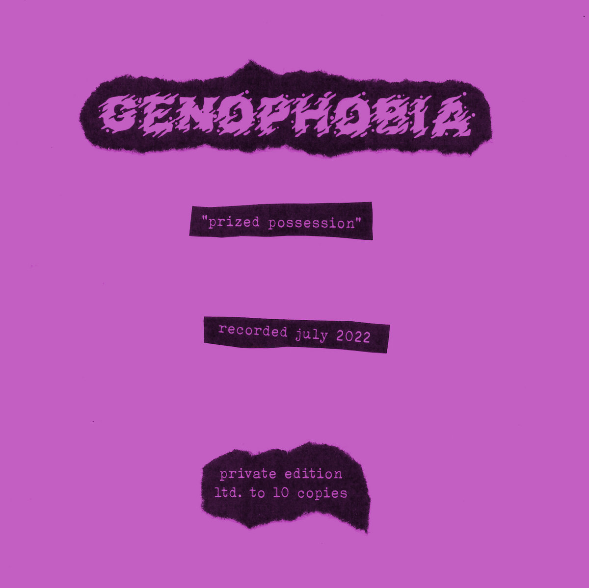 Prized Possession | Genophobia | BRANDEN DIVEN