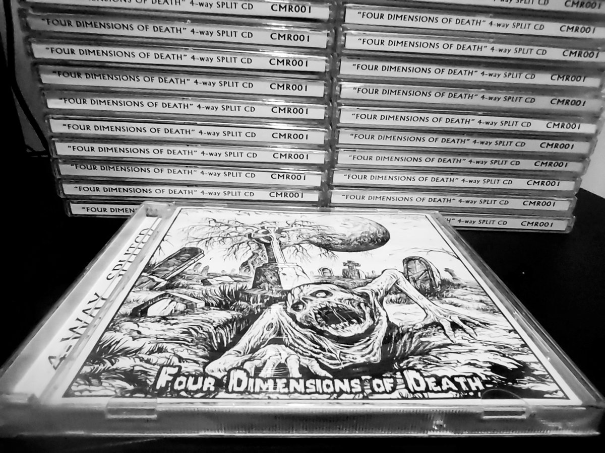 Four Dimensions Of Death - 4way Split (OUT NOW)) | 4-WAY SPLIT CD ...