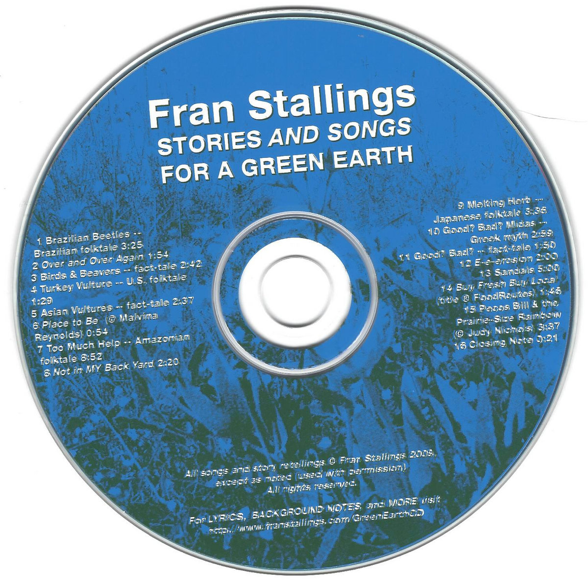 Stories and Songs for a Green Earth | Fran Stallings