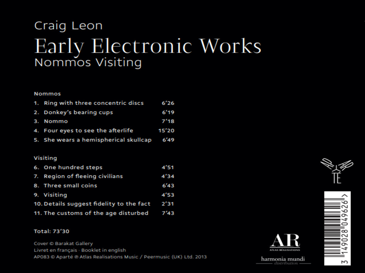 Craig Leon: Early Electronics works | Craig Leon | Aparte Music