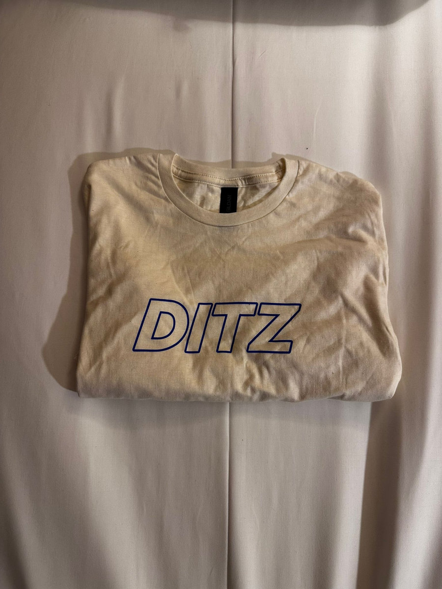 DITZ Logo T-Shirt (natural/blue) | DITZ