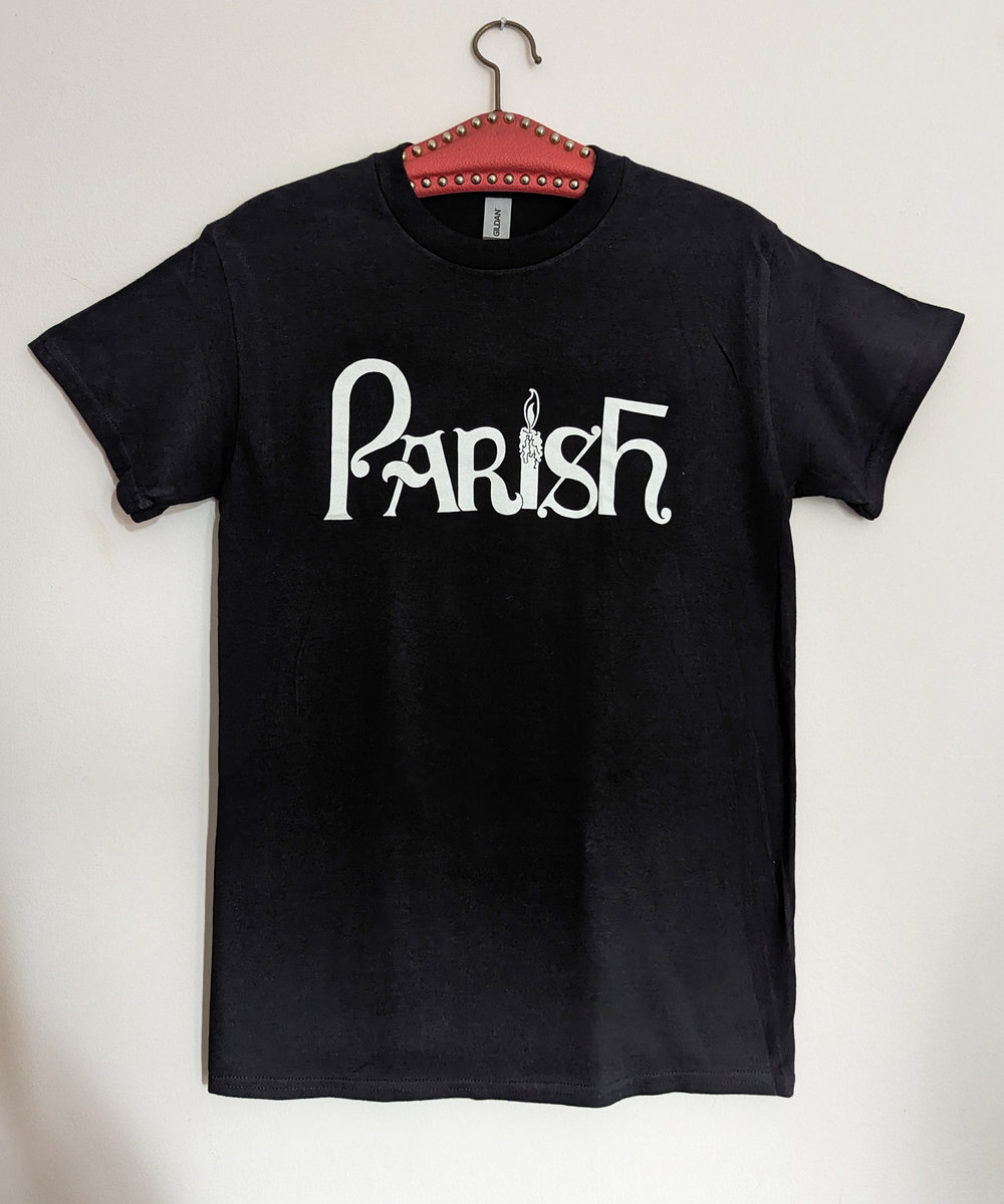 Parish logo t shirt (vicar's vestments) | Parish