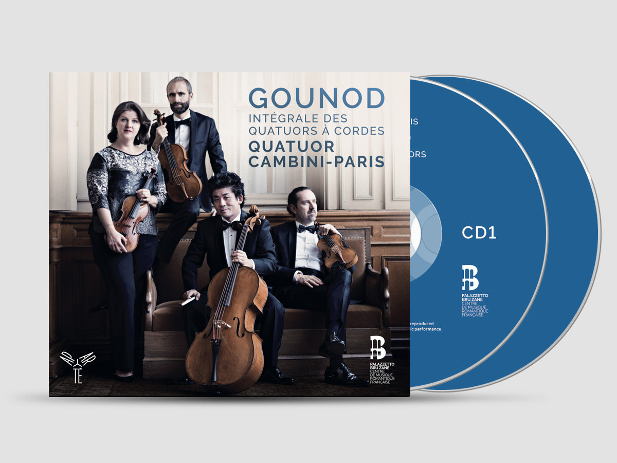 Charles Gounod : Complete String Quartets | Quatuor Cambini-Paris ...