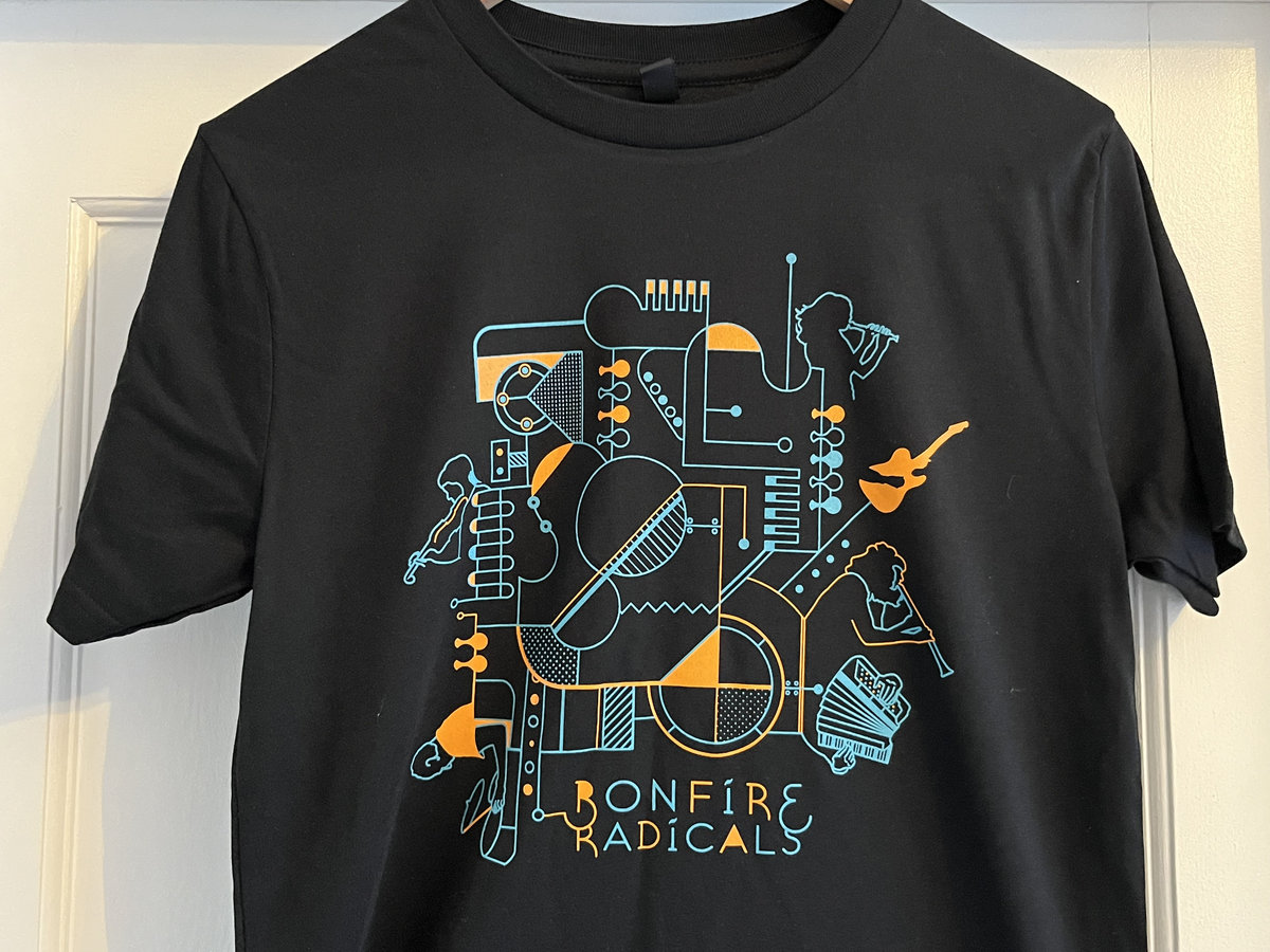 Organic Black T-Shirt | Bonfire Radicals