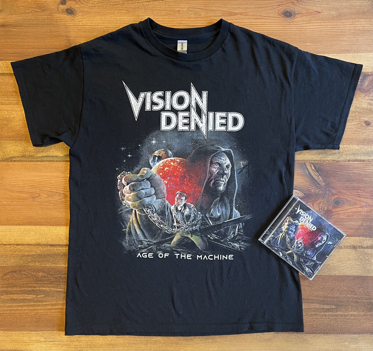 Bundle: Shirt + CD | Vision Denied